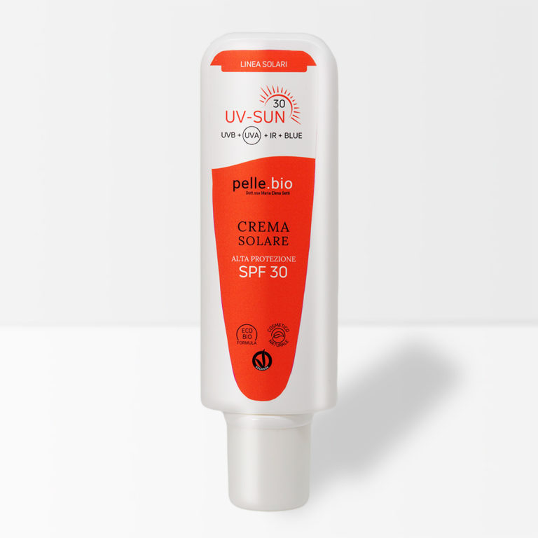 UV-SUN Crema Solare Alta Protezione SPF30 – pelle.bio